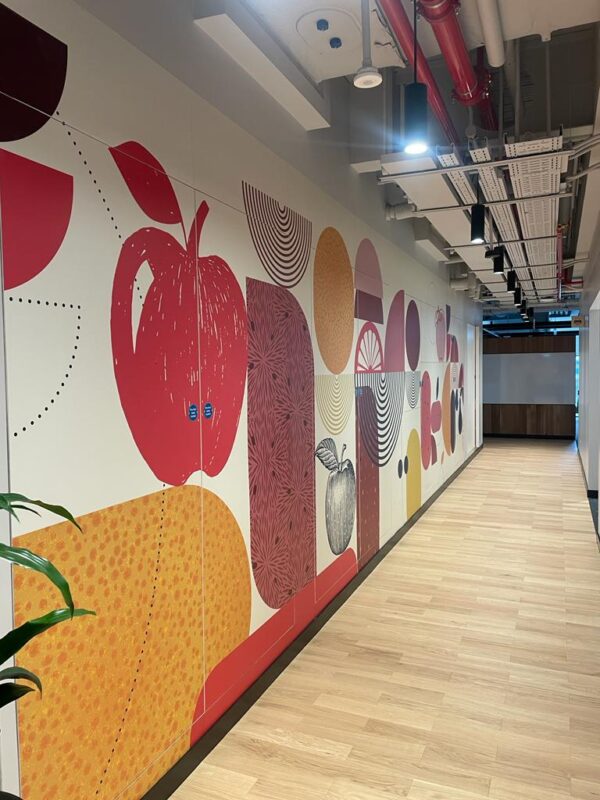 Transformative Office Wall Graphics For Commerical Client